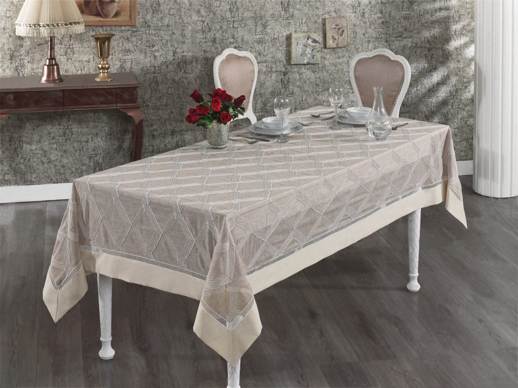 Grazie HOME ASSOS СКАТЕРТЬ бежевый | sleeppp.ru
